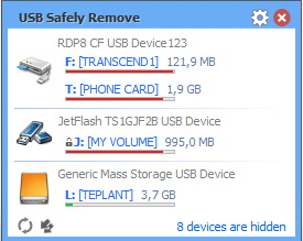 USB Safely Remove 6.4.3 Free License - Alternative to safe removal tool