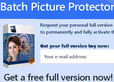 Batch Picture Protector Free License - Watermark Bulk Photos