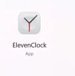 ElevenClock - Customizable clock for Windows 11 taskbars