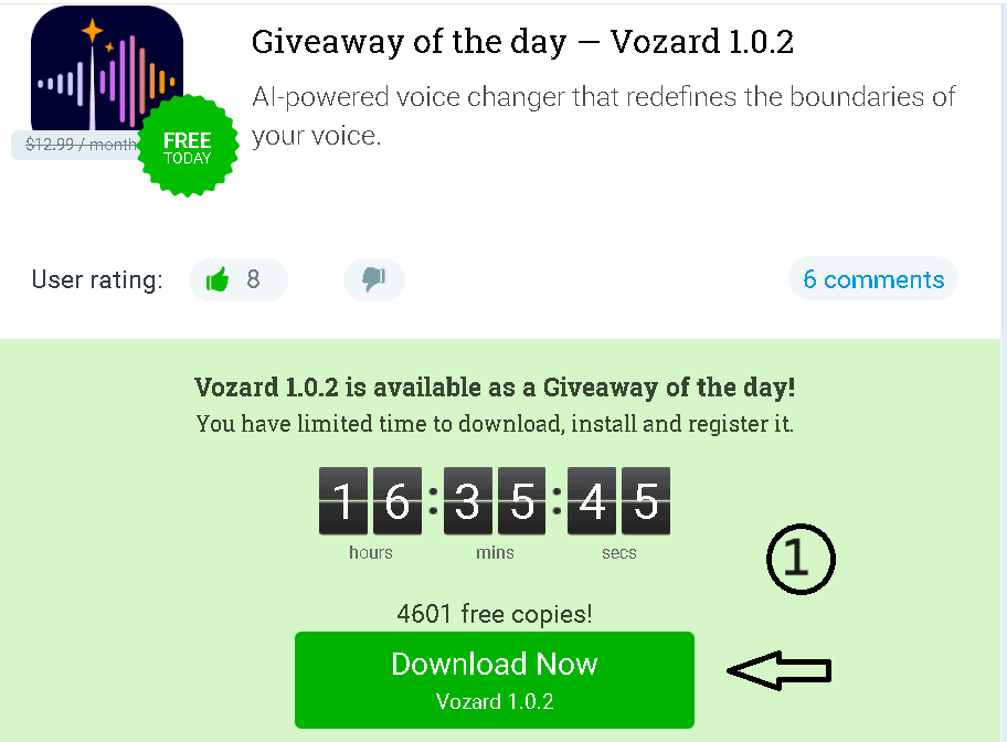 Vozard Pro Free License: AI-Powered Voice Changer - Techno360
